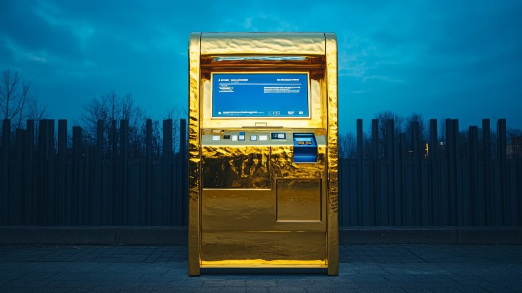 Shanghai's Revolutionary Gold ATM Powered By AI